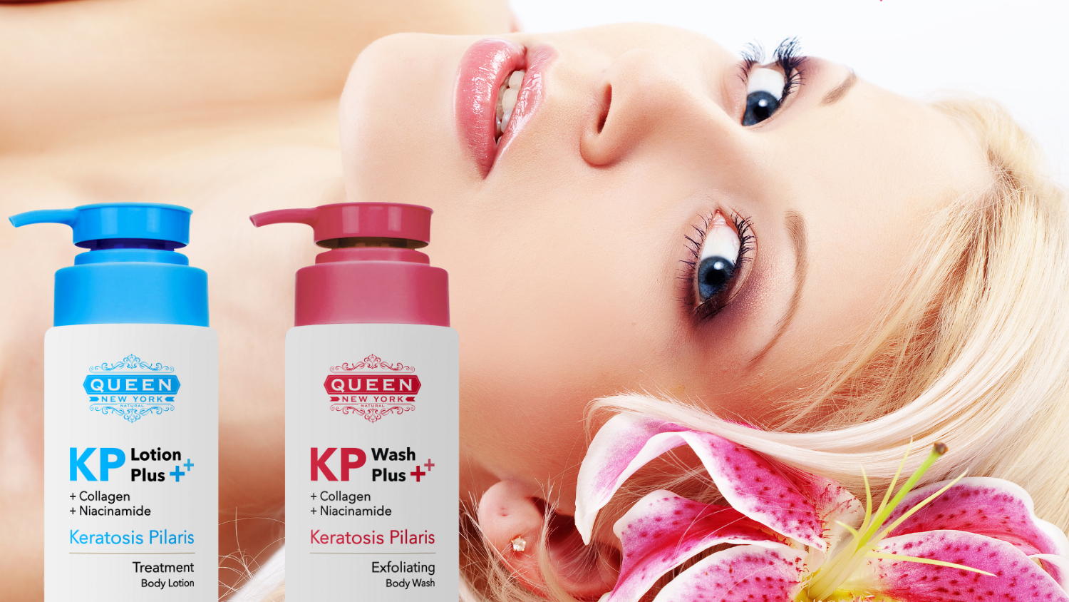 QUEEN KP Body Acne Keratosis Pilaris Exfoliating Body Lotion Plus Coll – QueenNaturalNewYork.com