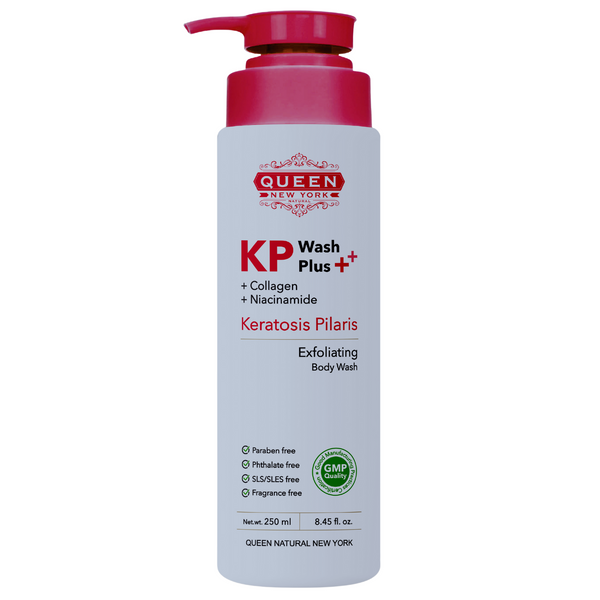 QUEEN KP Body Acne Keratosis Pilaris Exfoliating Body Wash Plus Collag ...